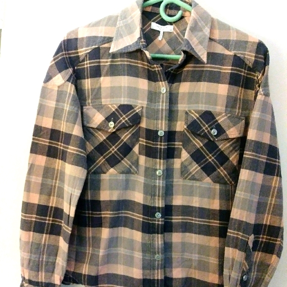 rag & bone | Tops | Rag And Bone Flannel Shirt | Poshmark